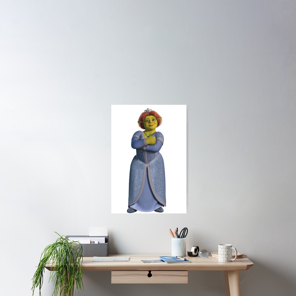 "Shrek Princess fiona apron" Poster by Mahasona | Redbubble