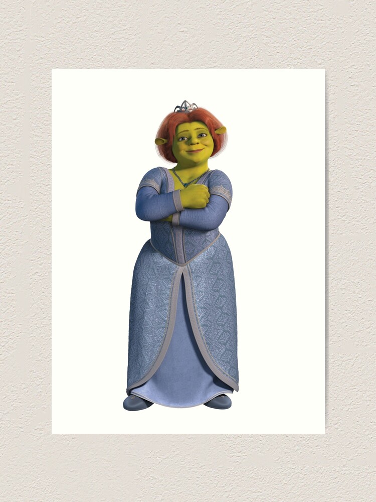 "Shrek Princess fiona apron" Art Print by Mahasona | Redbubble