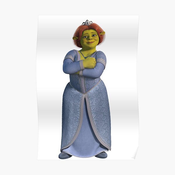 "Shrek Princess fiona apron" Poster by Mahasona | Redbubble