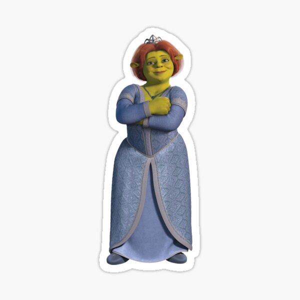 "Shrek Princess fiona " Sticker for Sale by Mahasona | Redbubble