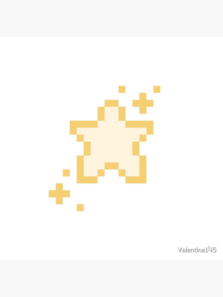 "Cute pixel art star" Poster for Sale by Valentine145 | Redbubble