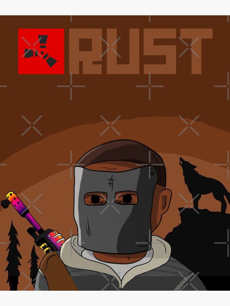"Rust Game Poster" Poster for Sale by CTTDesigns | Redbubble