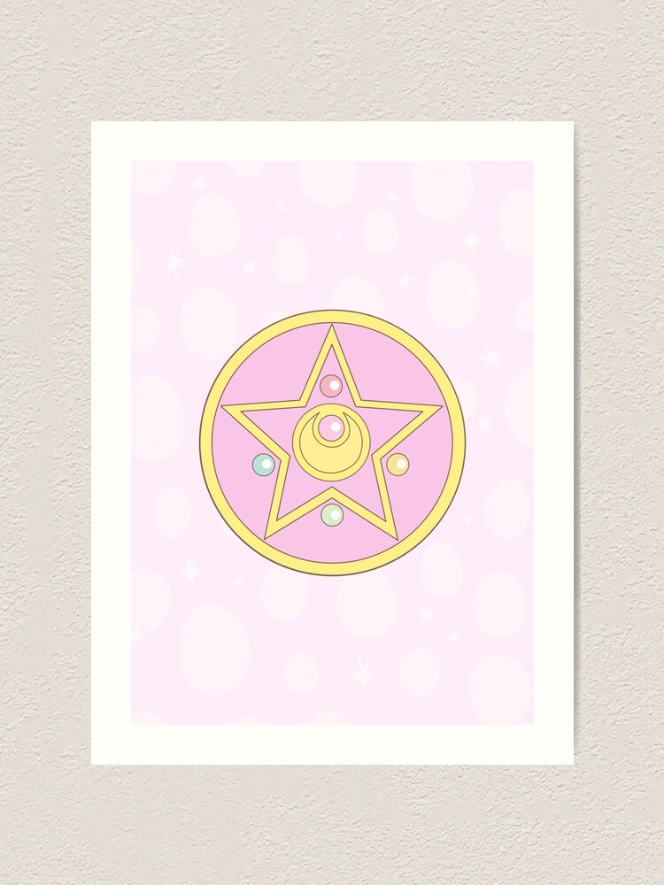 "cute star design anime girl magic kawaii cosplay stickers prints" Art ...