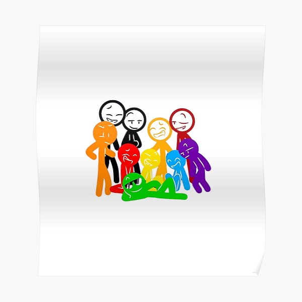 " alan becker" Poster by Victoria-lina | Redbubble