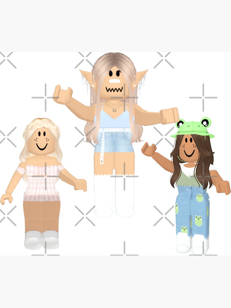 "Aesthetic Roblox Girls Roblox Avatar Roblox Girl Sticker Roblox T ...