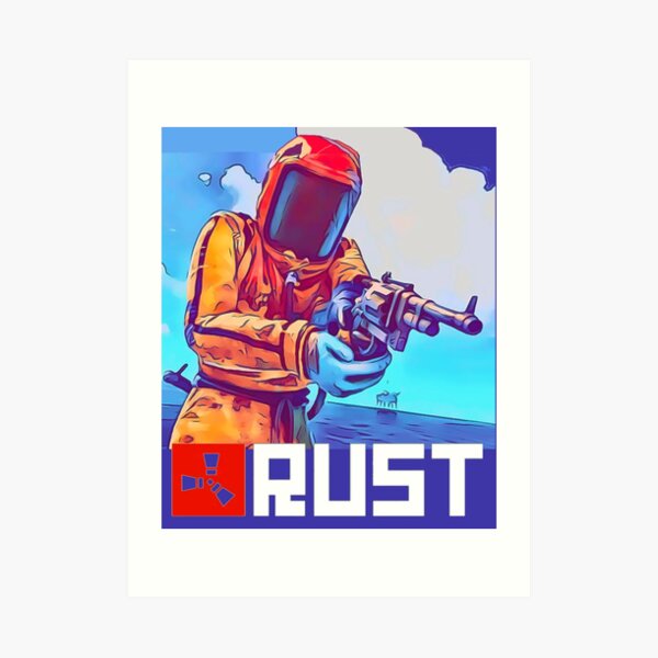 "Rust Game Poster" Art Print by CTTDesigns | Redbubble