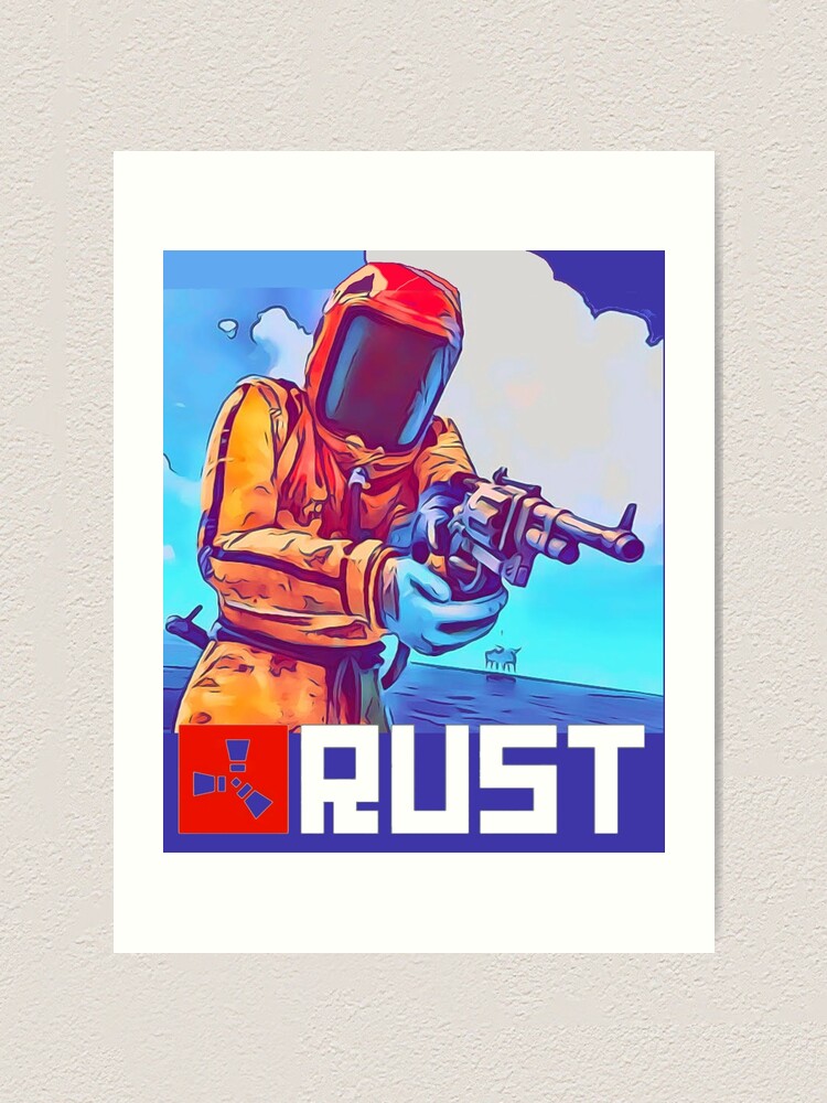 "Rust Game Poster" Art Print by CTTDesigns | Redbubble