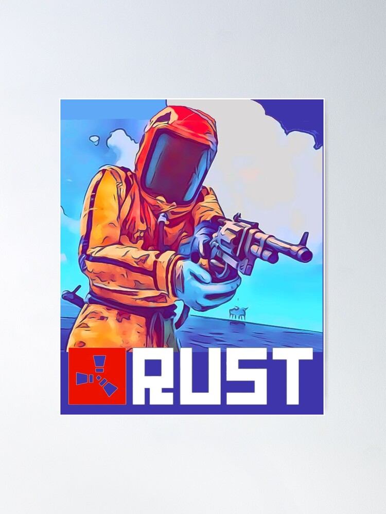 "Rust Game Poster" Poster for Sale by CTTDesigns | Redbubble
