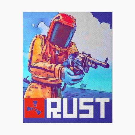 "Rust Game Poster" Art Board Print for Sale by CTTDesigns | Redbubble