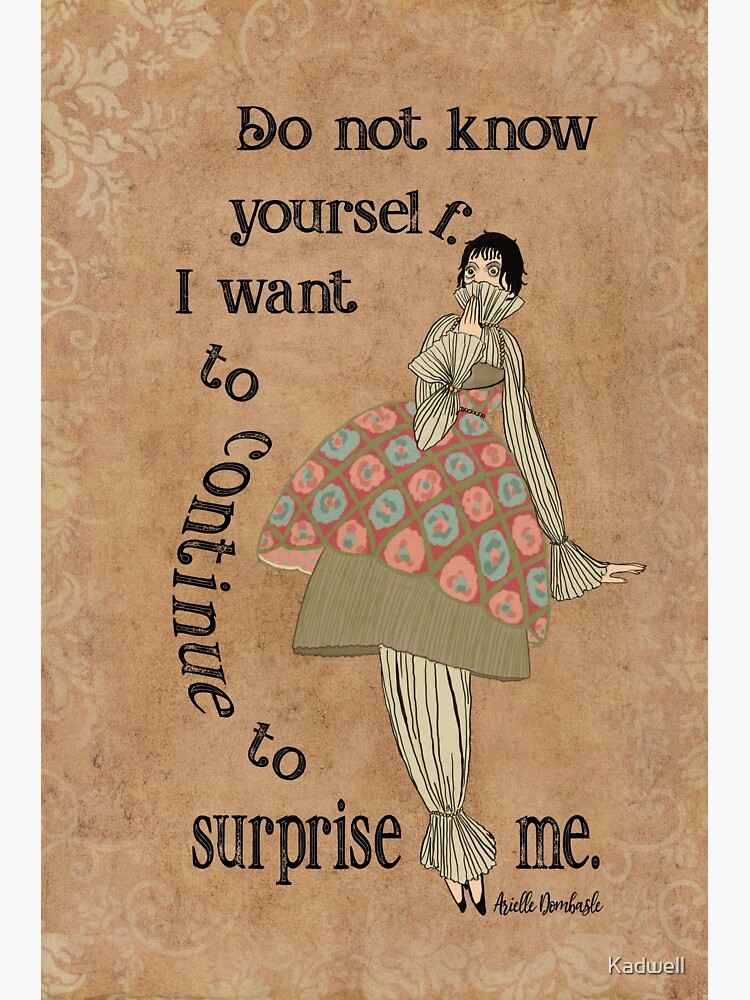 "Do Not Know Yourself, Typography, Graphic Design" Sticker for Sale by ...