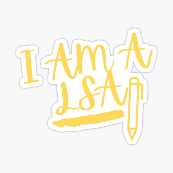 "I AM A LSA (Loan Signing Agent)" Sticker for Sale by Noter22 | Redbubble