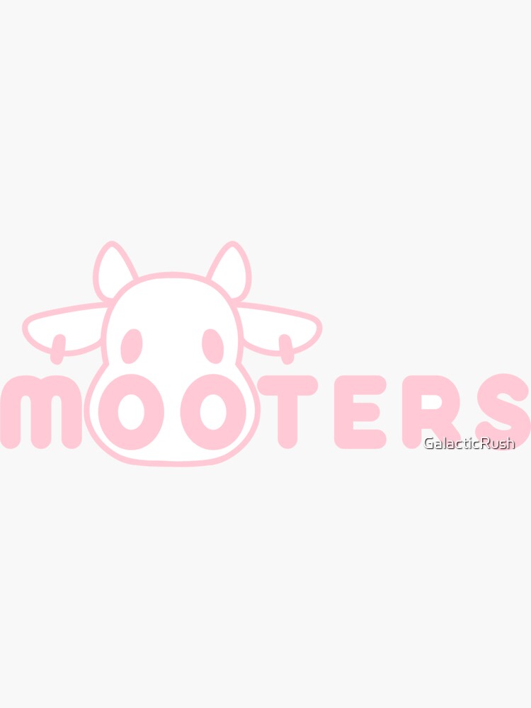 "Mooters" Sticker for Sale by GalacticRush | Redbubble