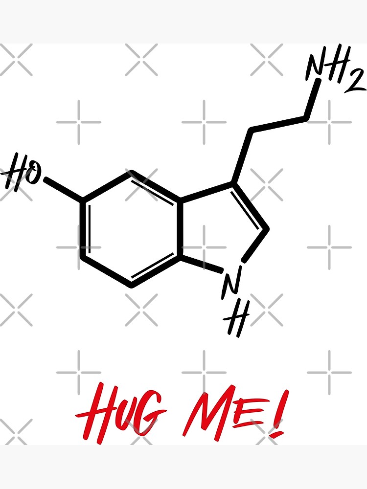 "Serotonin Hormone - Hug Me" Poster for Sale by okansurmen | Redbubble