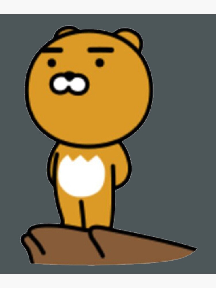 "KakaoTalk Friends Hello! Ryan(2)" Poster for Sale by FaithTodd | Redbubble