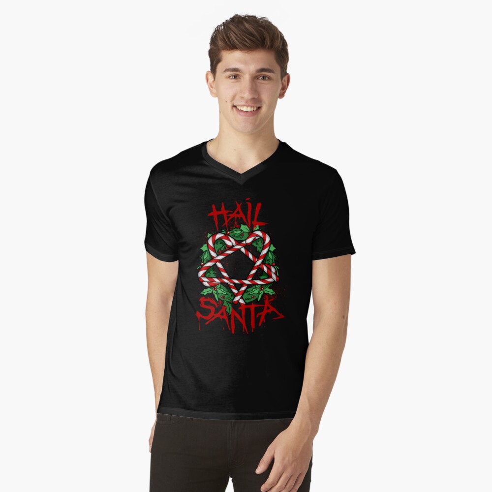 "Hail Santa" Greeting Card for Sale by CorvusAttic | Redbubble