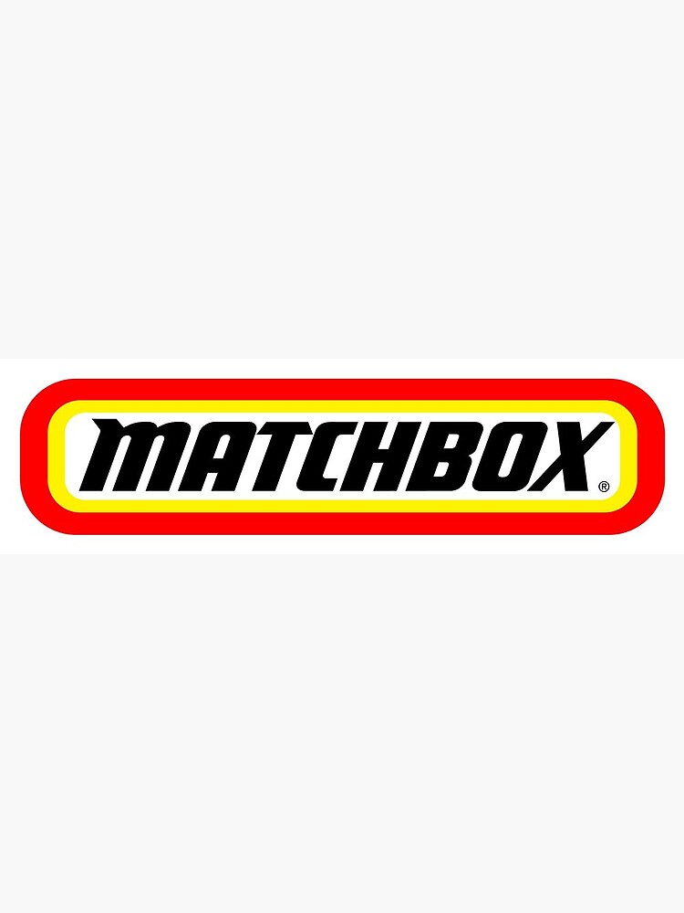 "Matchbox - Logo" Sticker for Sale by pedromonza | Redbubble