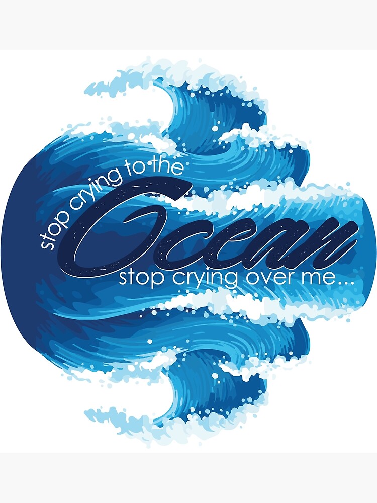 "Stop Crying" Poster by elfpunk999 | Redbubble