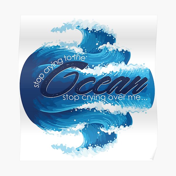 "Stop Crying" Poster by elfpunk999 | Redbubble