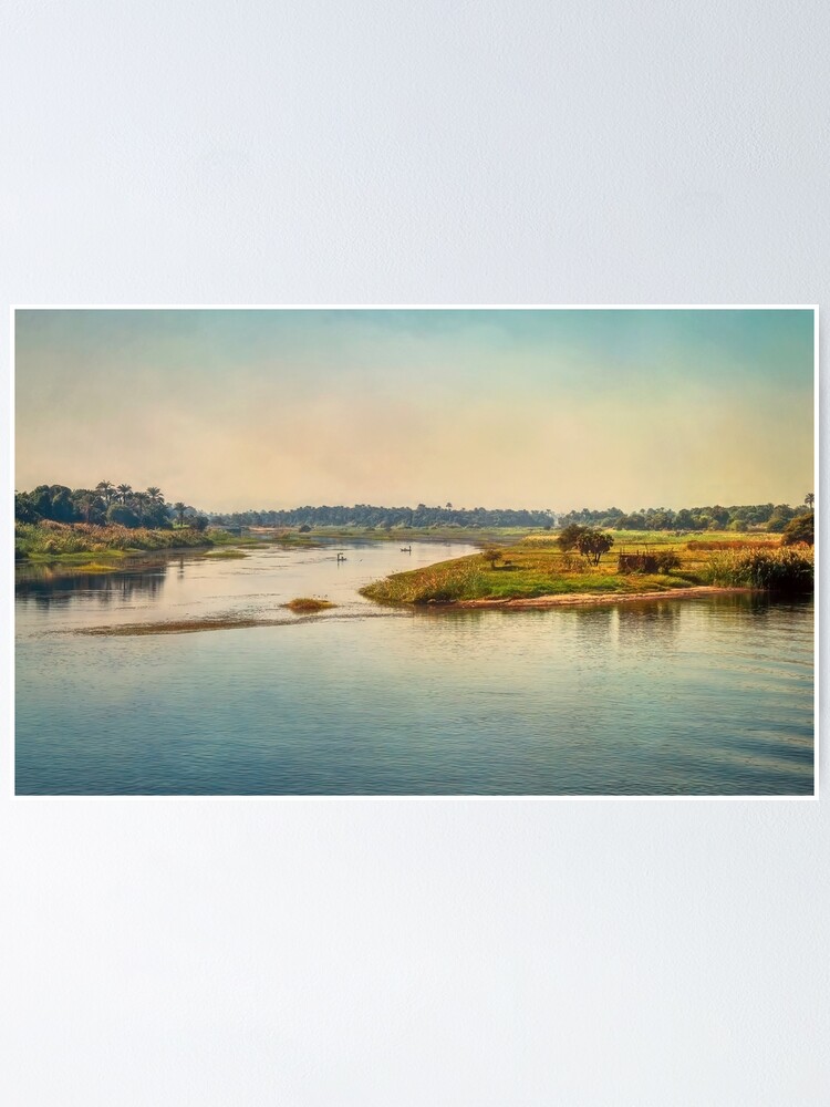 "The River Nile Flowing Through Egypt" Poster for Sale by IanWL | Redbubble