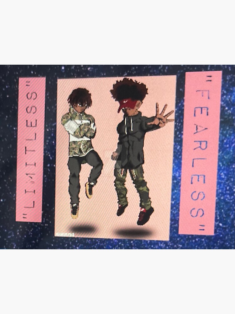 "Dbz x boondocks" Sticker by Blakehagen23 | Redbubble