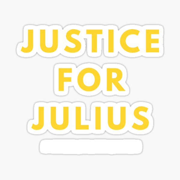 "justice for julius jones" Sticker for Sale by ExcitedMood | Redbubble