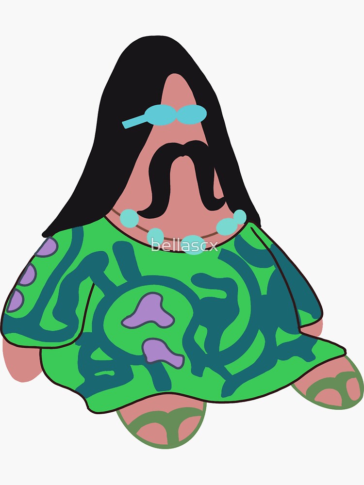 "Hippie Patrick star" Sticker for Sale by bellascx | Redbubble