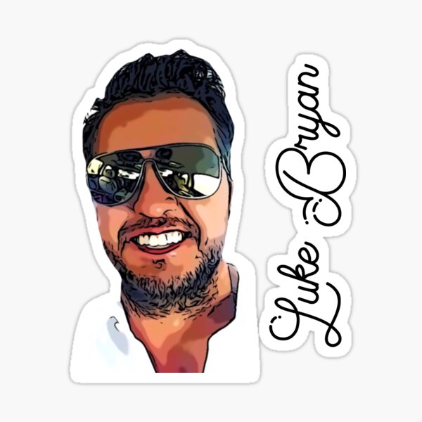 "Luke" Sticker for Sale by Phelps2020 | Redbubble