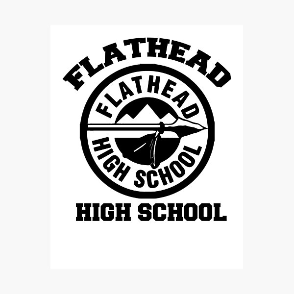"Flathead High School Logo" Photographic Print for Sale by QTRNGS ...