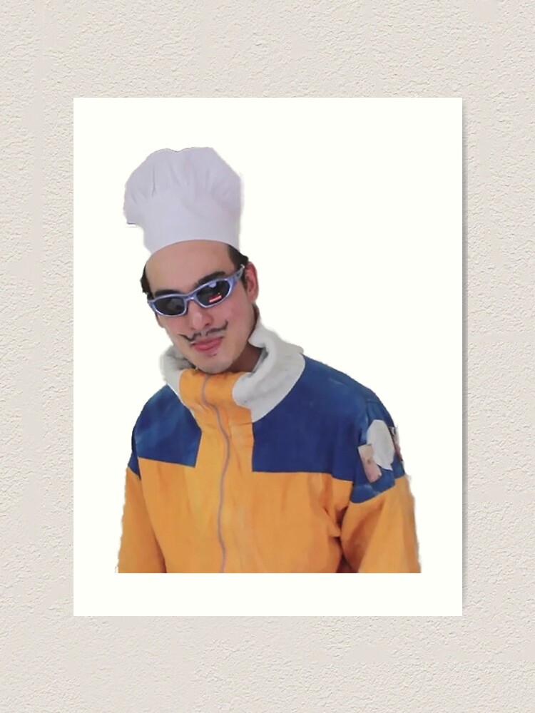 "Filthy Frank Chef" Art Print for Sale by SkyCustoms | Redbubble