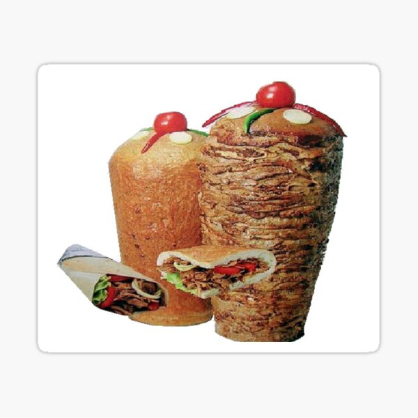"Doner kebab" Sticker by meansmoothie | Redbubble