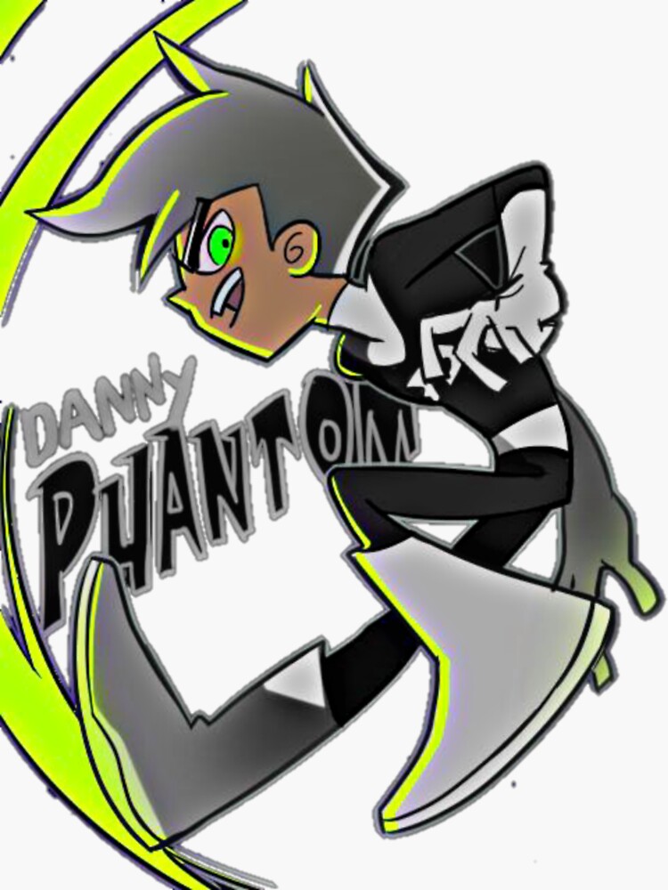 "Danny phantom" Sticker by Soulzodiac | Redbubble