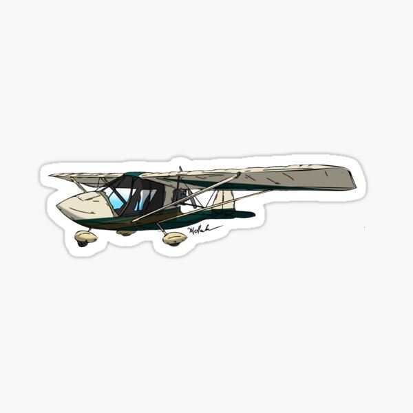 "Challenger Ultralight" Sticker for Sale by Statepallets | Redbubble