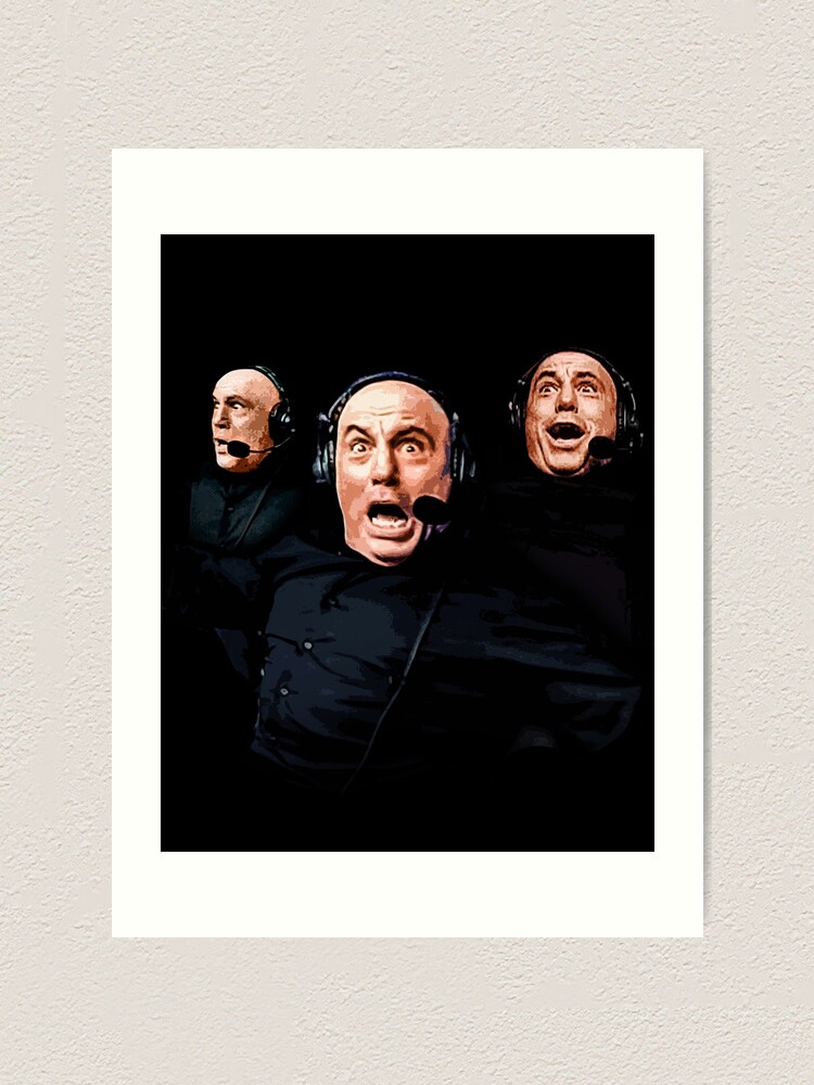 "Joe Rogan Reactions - Joe Rogan Experience" Art Print for Sale by ...