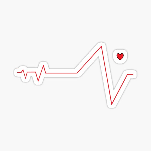 "Red line" Sticker by TsukeijiMerch | Redbubble