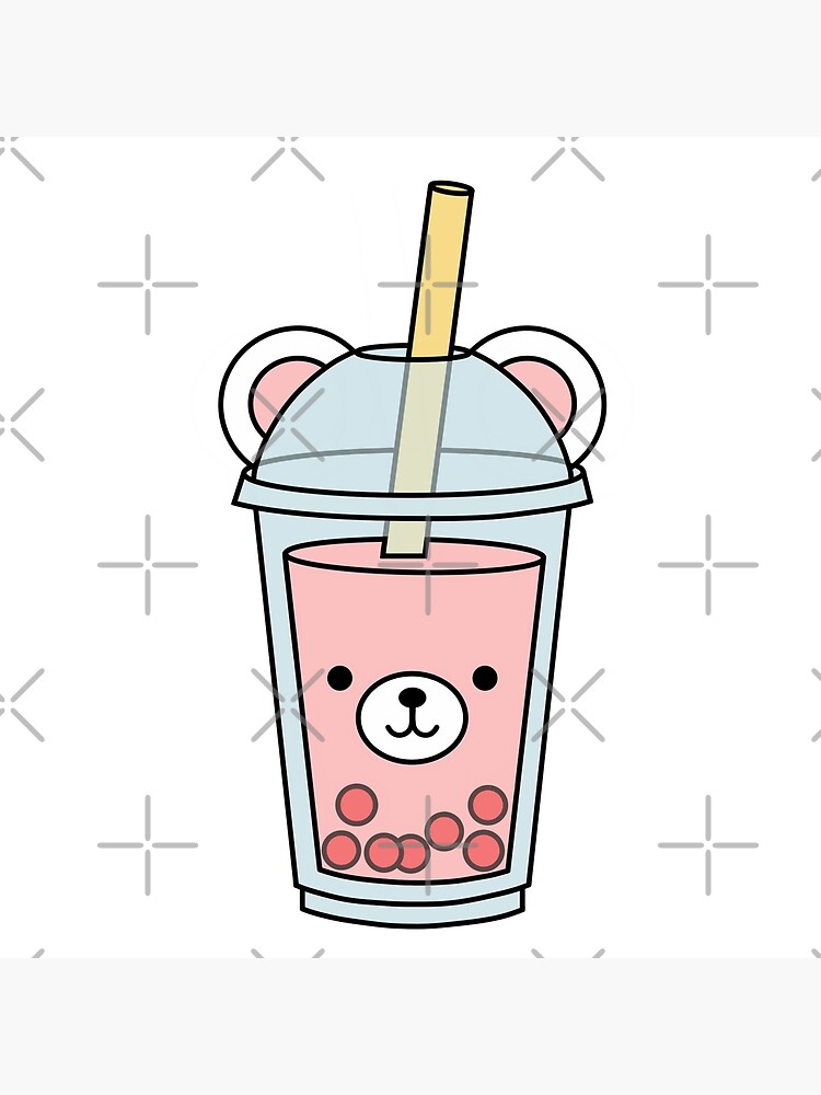 "Boba bear " Poster for Sale by Junglekiten | Redbubble