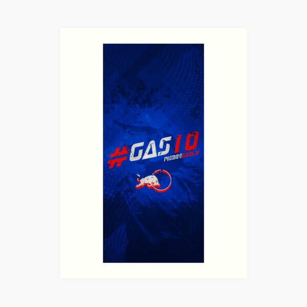 "pierre gasly logo" Art Print for Sale by shakayy | Redbubble