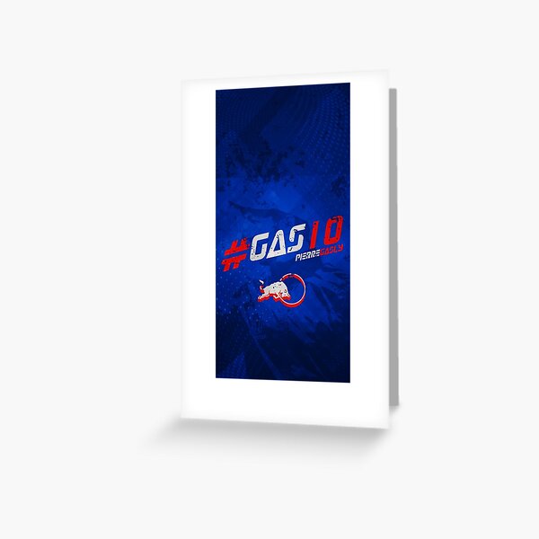 "pierre gasly logo" Greeting Card by shakayy | Redbubble