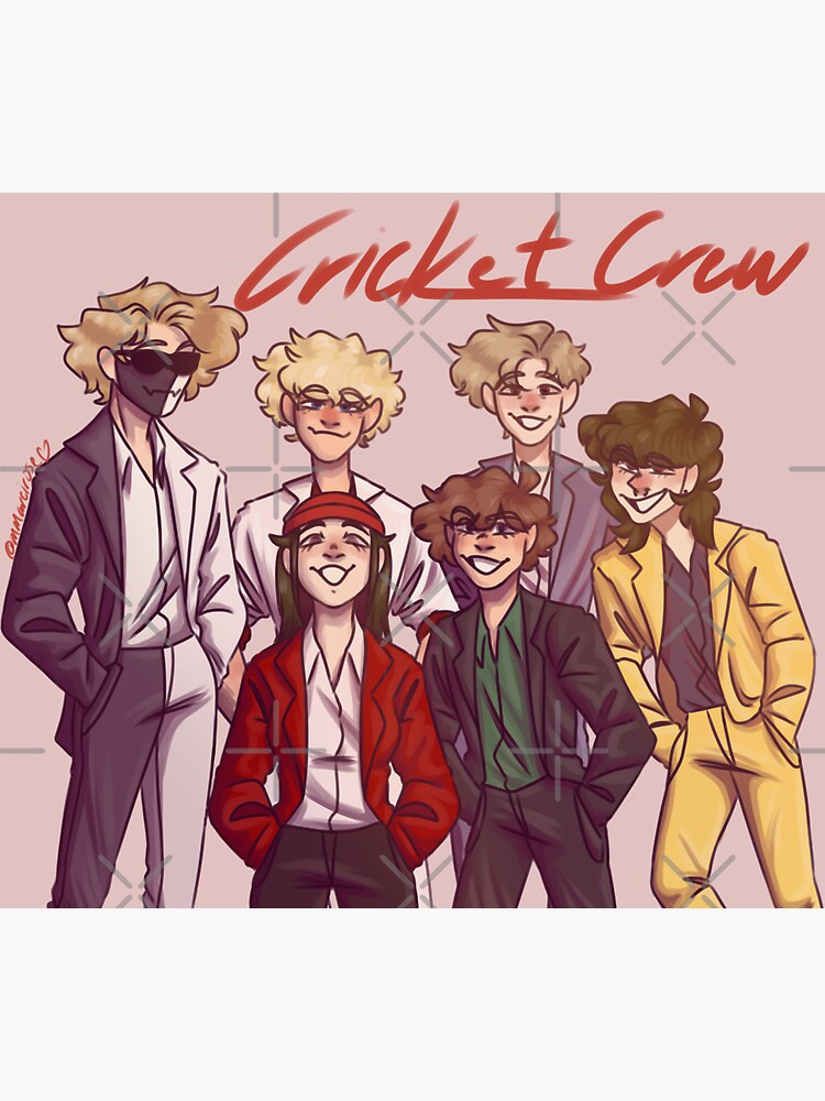 "Cricket Crew" Sticker by Mmarcirose | Redbubble