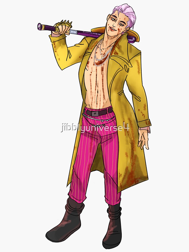 "Trickster DBD" Sticker for Sale by jibblyuniverse4 | Redbubble