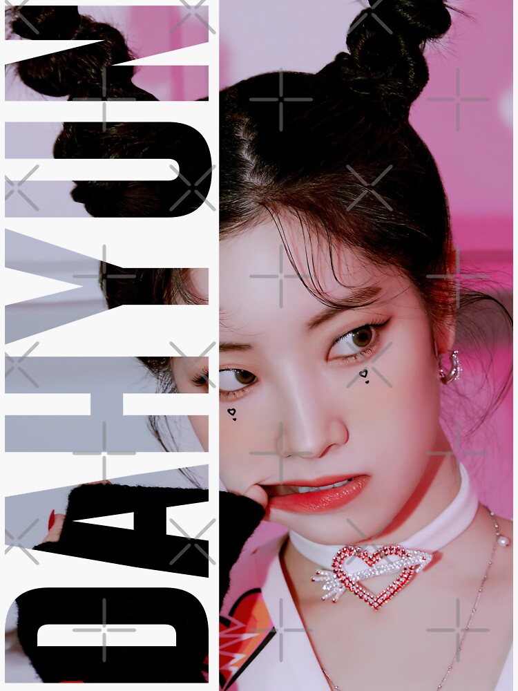 "KPOP DAHYUN" Sticker for Sale by Ryuell | Redbubble