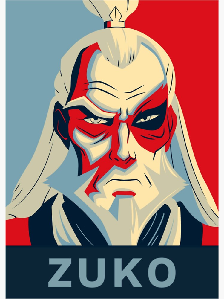 "Zuko Avatar The Last Airbender| Perfect Gift" Sticker by doriaphic ...