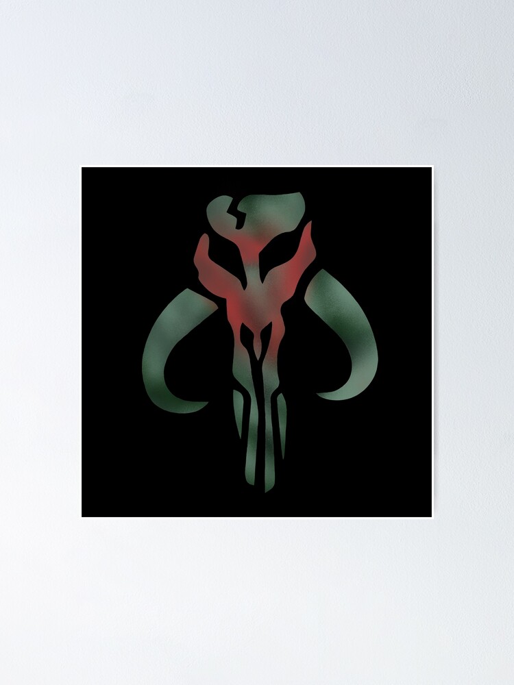 "Bounty Hunter Symbol" Poster for Sale by GyngerGarza | Redbubble