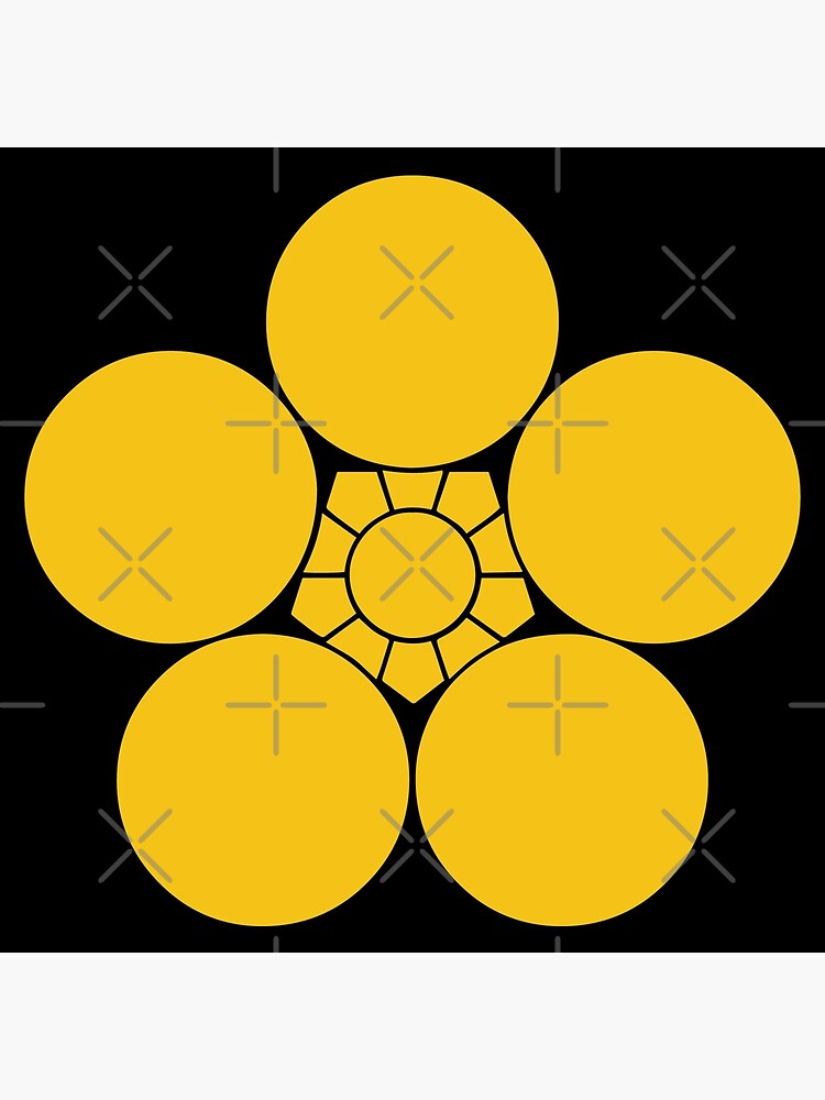 "Japanese Maeda Clan Logo Mon" Poster for Sale by blindninja | Redbubble