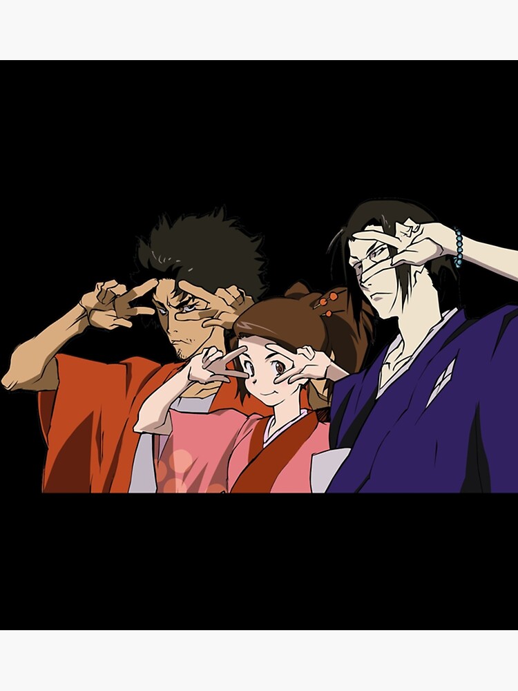 "Picture three character samurai anime poster" Poster for Sale by ...