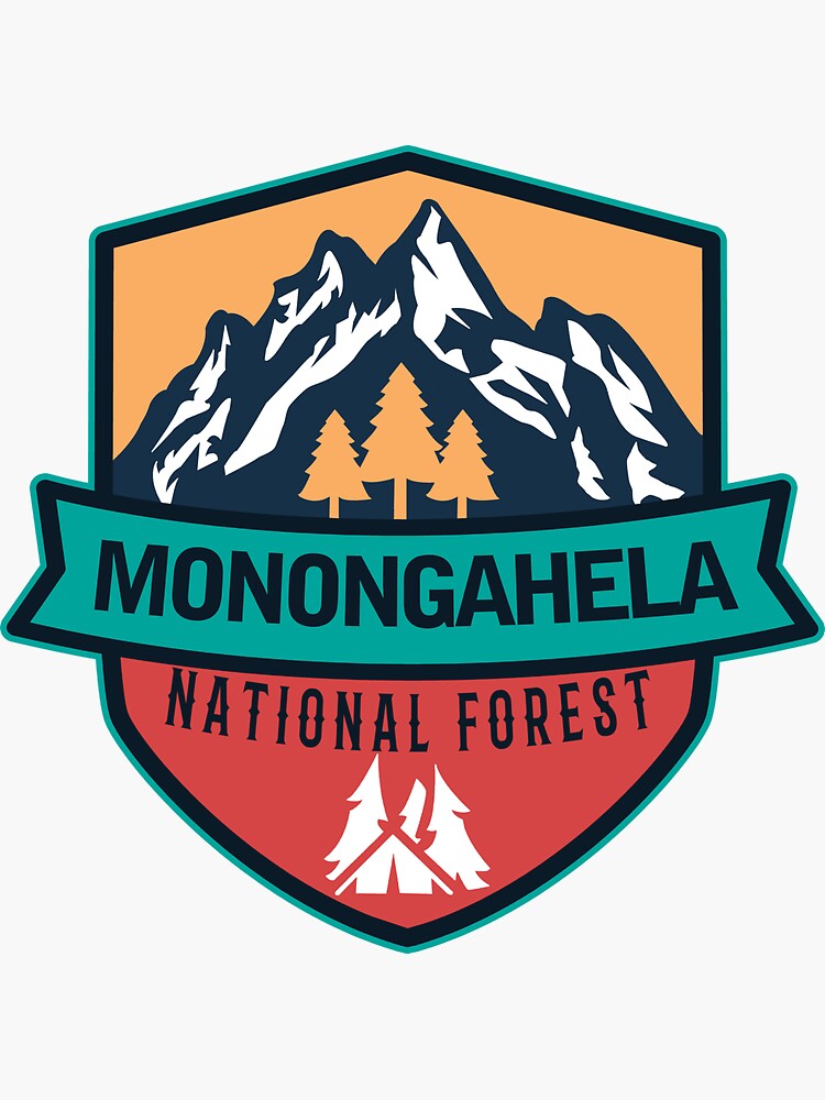 "Monongahela national forest" Sticker for Sale by Us-nature | Redbubble