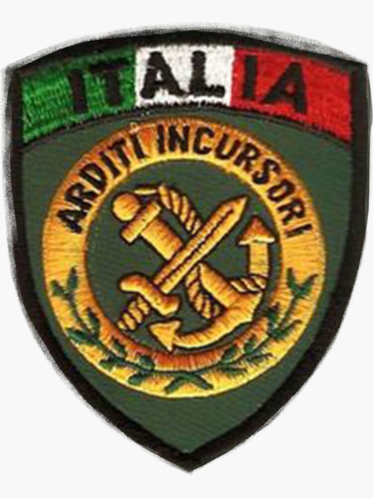 "Arditi Incursori" Sticker by titartwork | Redbubble
