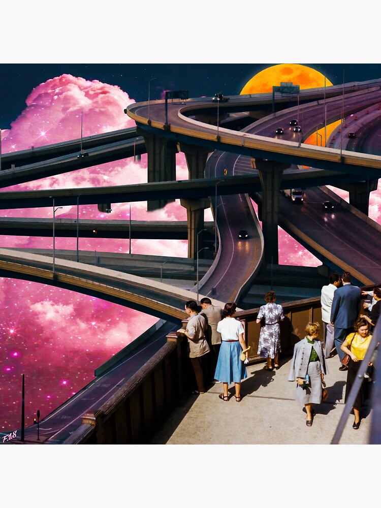 "PATHS" Sticker by FoundInSounds | Redbubble