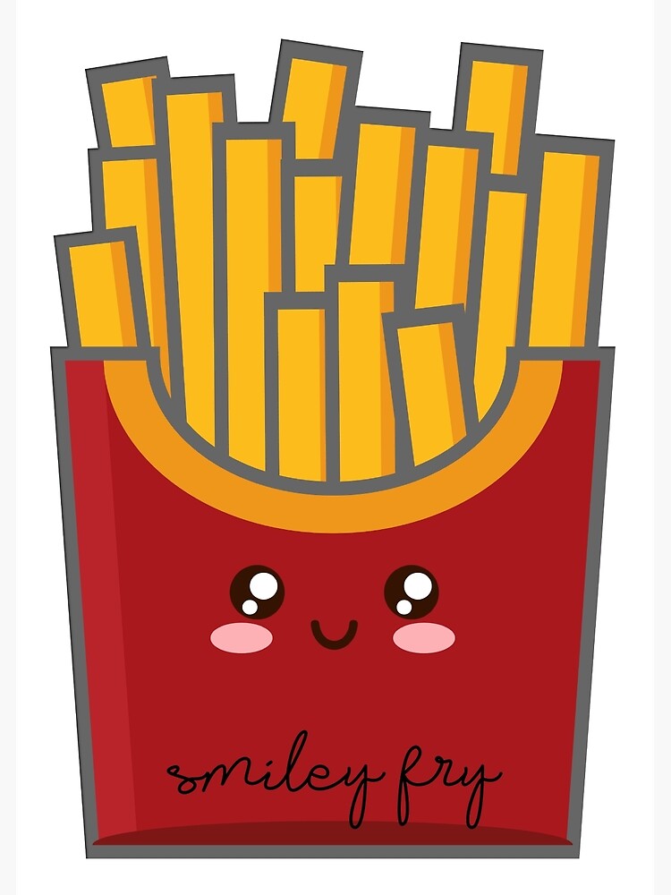 "Smiley Fry" Poster for Sale by Martini-Four | Redbubble