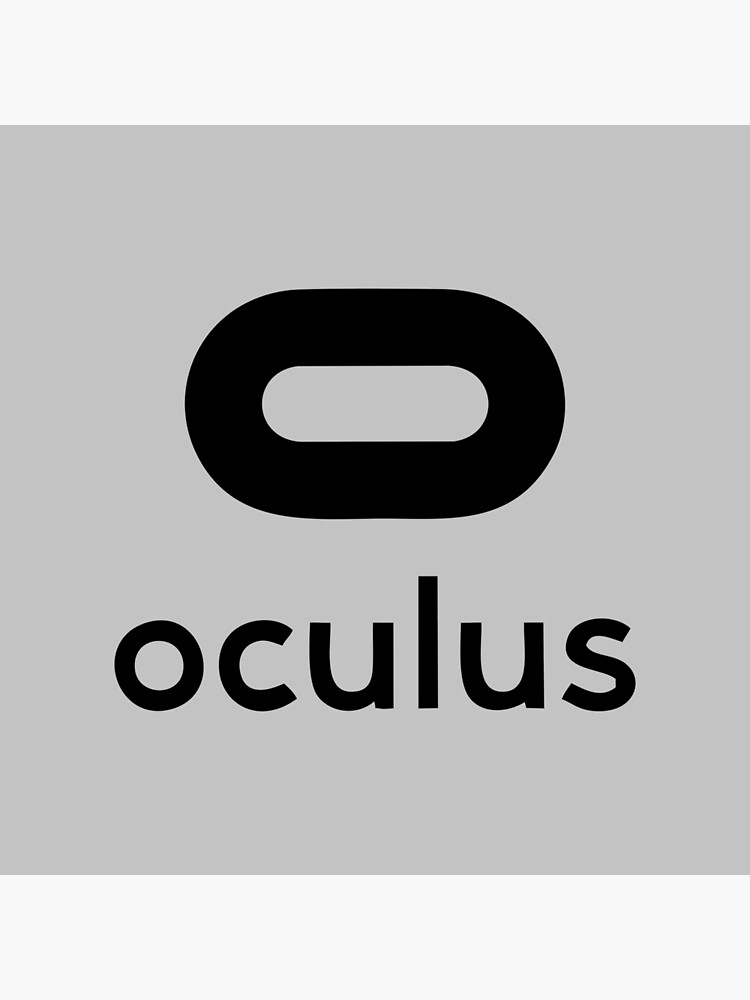 "Oculus Logo" Poster for Sale by ahusakatomi | Redbubble