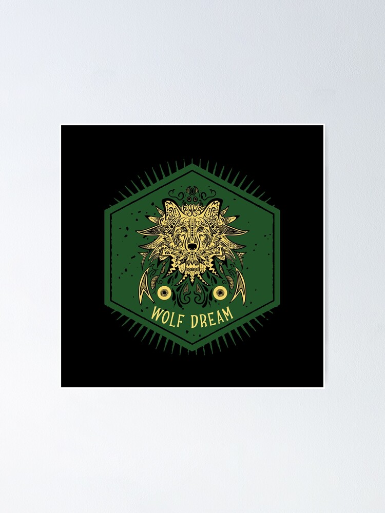 "Wolfbrother Wolf Dream Wolves Perrin Wheel of Time Parody Design " Poster for Sale by ...